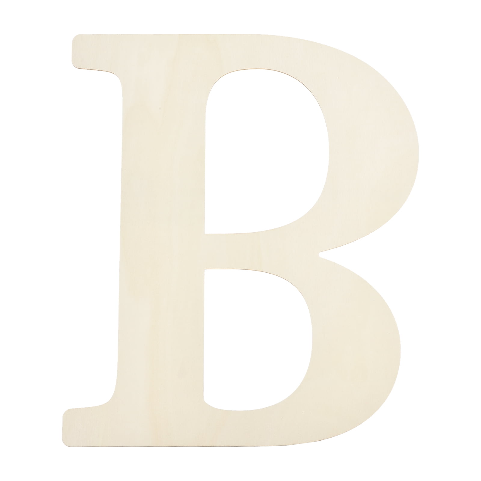 15 Inch Wooden Letter,Large Blank Unfinished Wooden Alphabet Letters ...