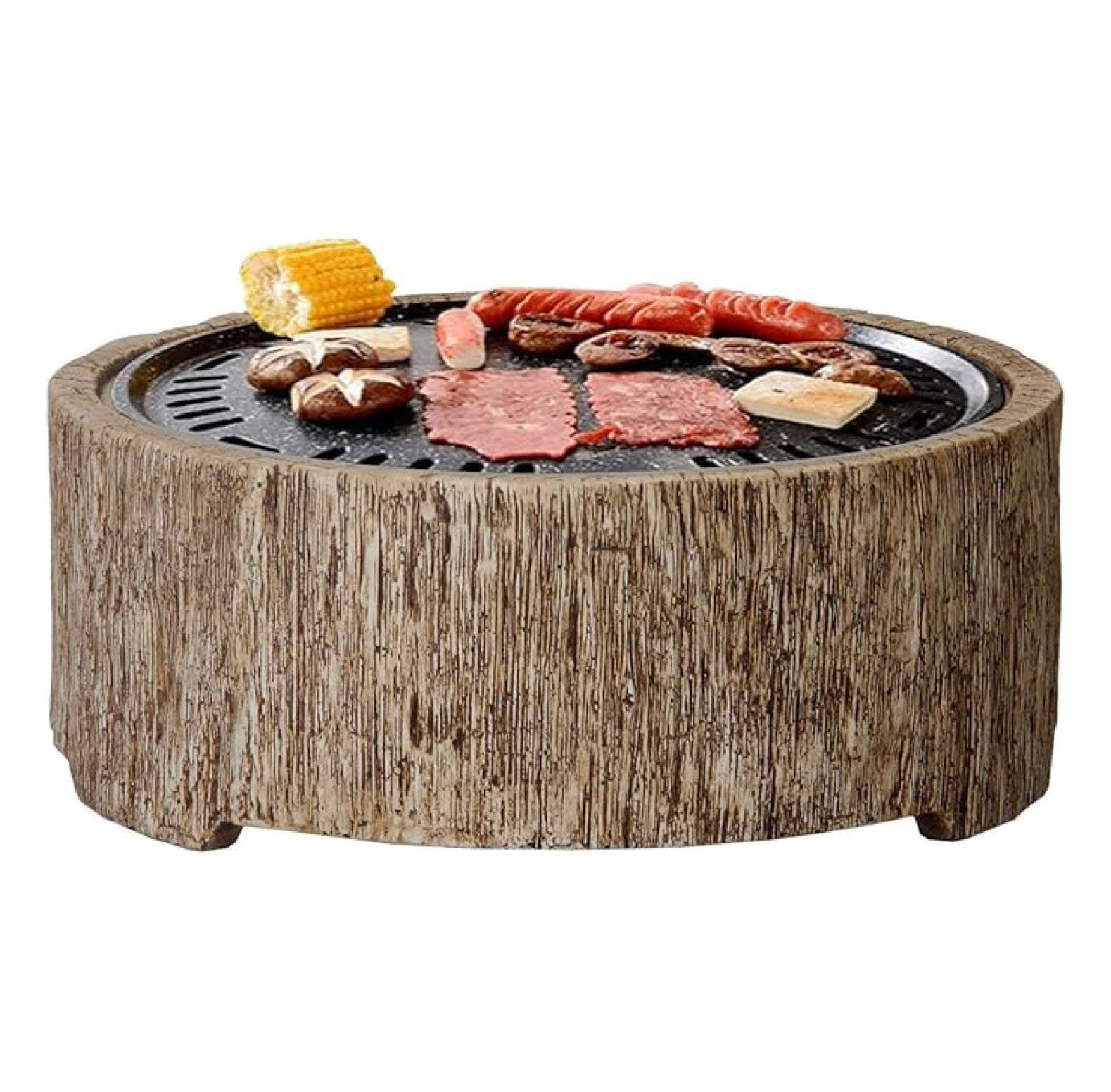 15 Inches Charcoal Grill Barbecue Smoker Stove BBQ Outdoor Party for ...