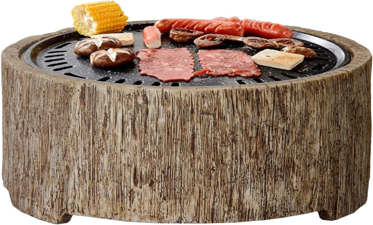 15 Inches Charcoal Grill Barbecue Smoker Stove Tabletop BBQ Outdoor ...