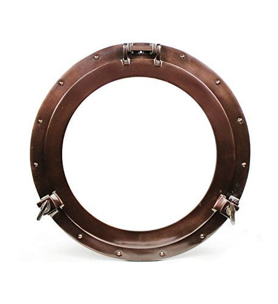 15" Iron Porthole Window: Nautical Ship Decor - Walmart.com