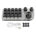 15 Keys 3 Knobs Programmable Keypad Wired Usb Wireless Bluetooth Blue Switch Mini Macro