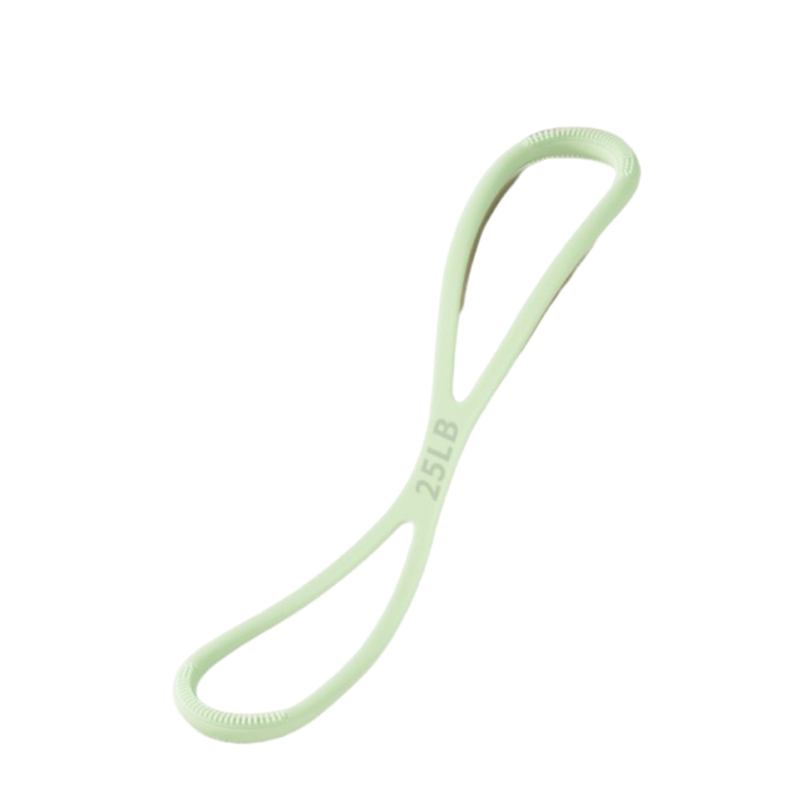 15 LB Resistance Band with Handles for Home Workout Silicone Elastic ...