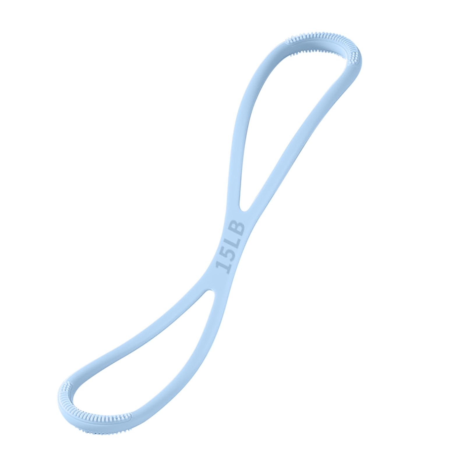 15 LB Silicone Resistance Band with Handles, Elastic Stretch Band for ...