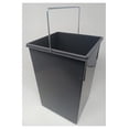 15 Liter Replacement Waste Bin with Handle for Hailo Easy 30 Pullout ...