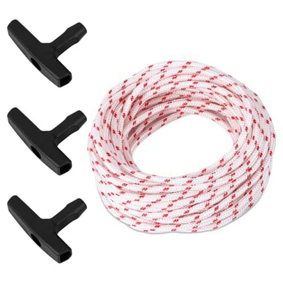 15 Meter Recoil Starting Rope With Starting Handle Suitable For Lawn ...