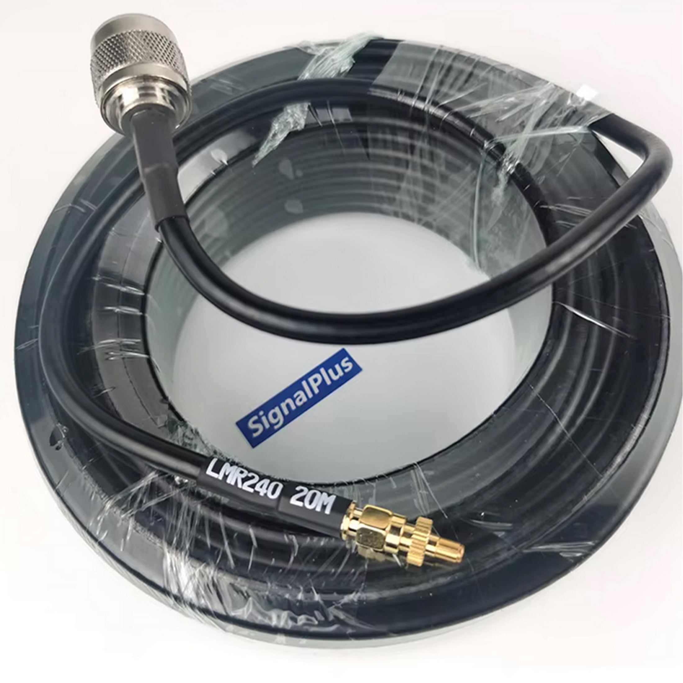 15 Meters High-Quality LMR240 Coaxial Cable with SMA Male to TS9 ...