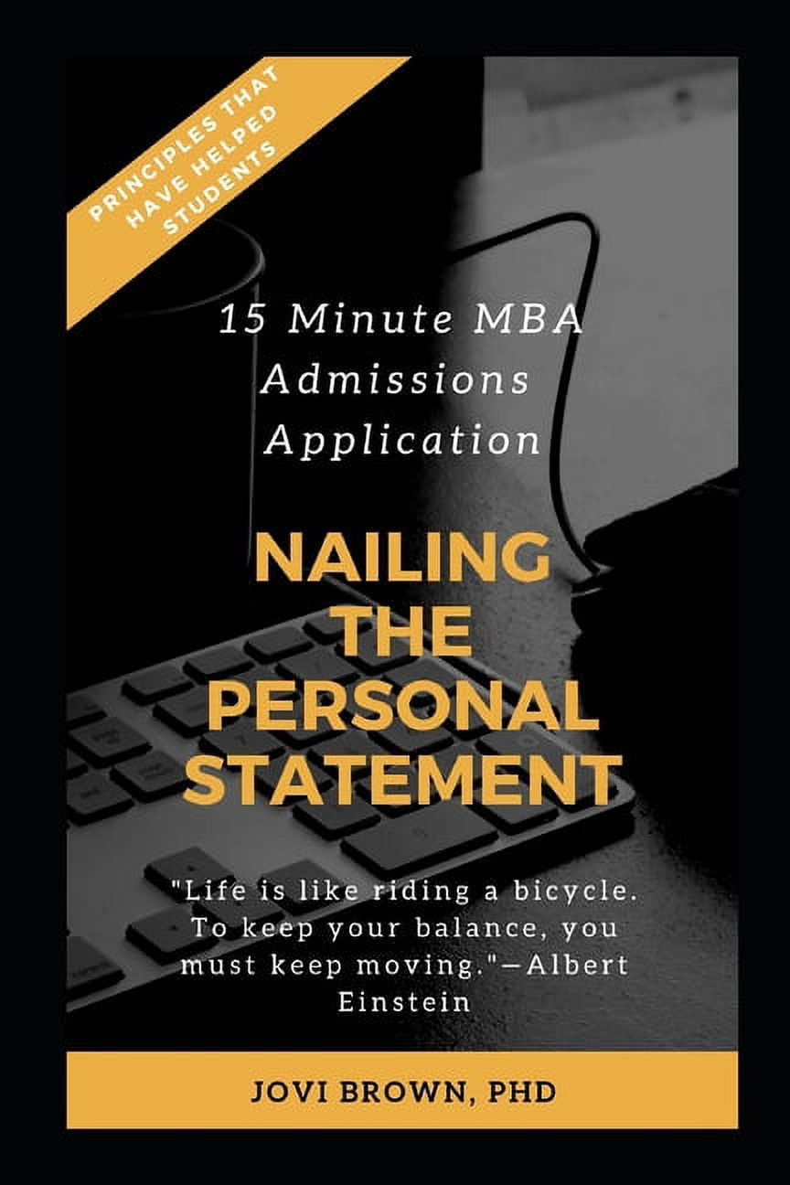 15 Minute MBA Application: 15 Minute MBA Admissions Application ...