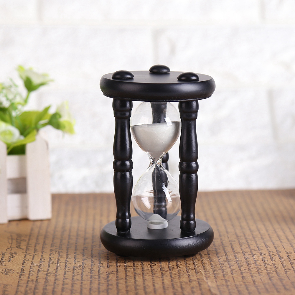 15 Minutes Wooden Sand Glass Timer Clock Hourglass Toy Home Office ...