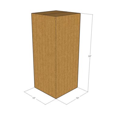 Box Partners Corrugated Mailers,6x3x3,White,50/BDL - BXP M633 - Walmart.com