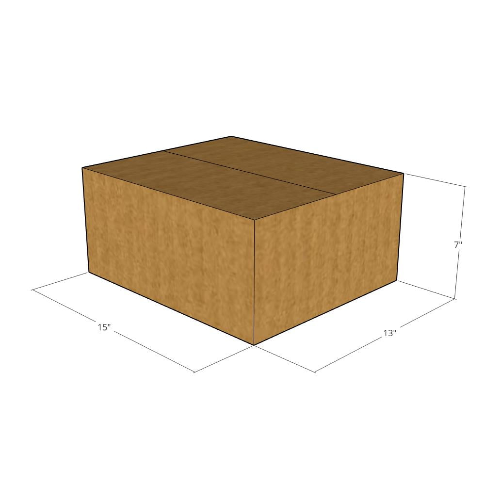 15 New Corrugated Boxes - Size 15x13x7 - 32 ECT - Walmart.com