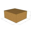 COASTWIDE Office Moving Shipping Boxes 20x20x12 Inches, 32 ECT Brown ...