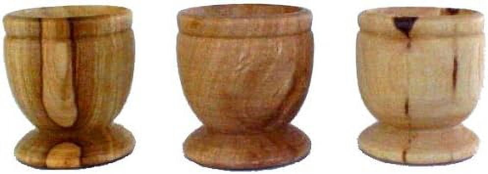 15 Olive Wood Communion Cups Set Spiritual Religious Made in Bethlehem ...