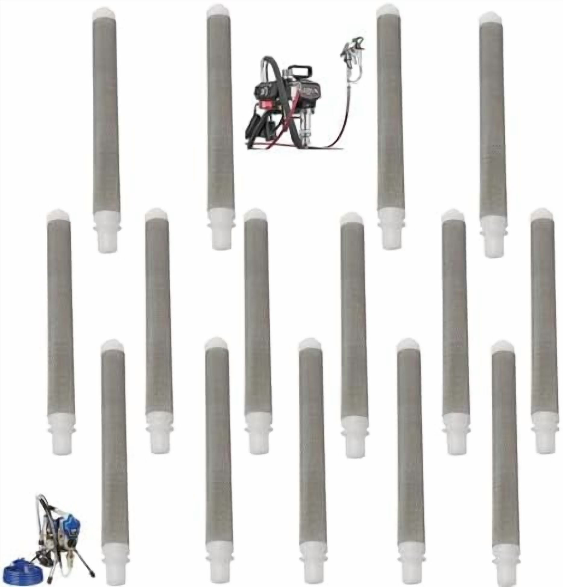 15 Pack 0154842 0089958 Airless Spray Gun Filter for 50 Mesh Wagner and ...