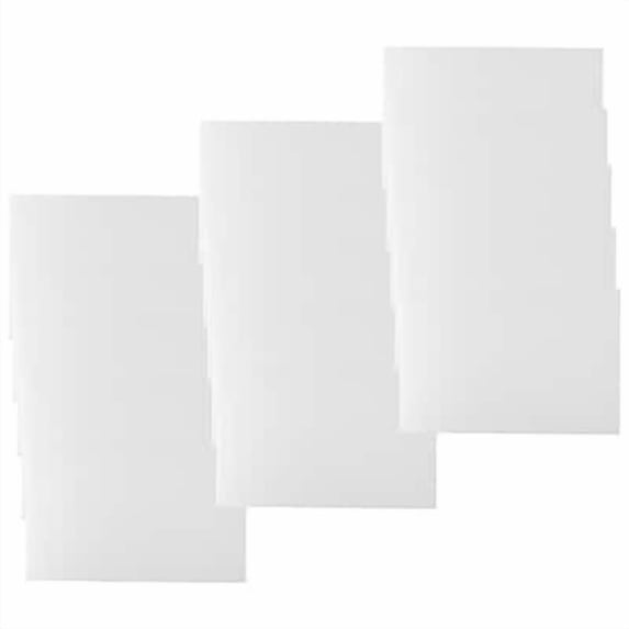 15 Pack: 20" x 30" White Plastic Corrugated Board by Creatology ...