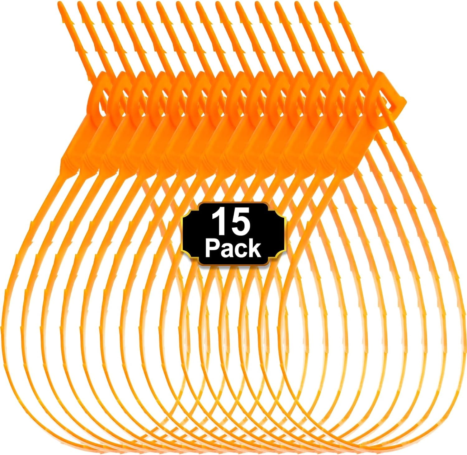 15 Pack 25 Inch Drain Clog Remover,Snake Drain Clog Remover,Sink Snake ...