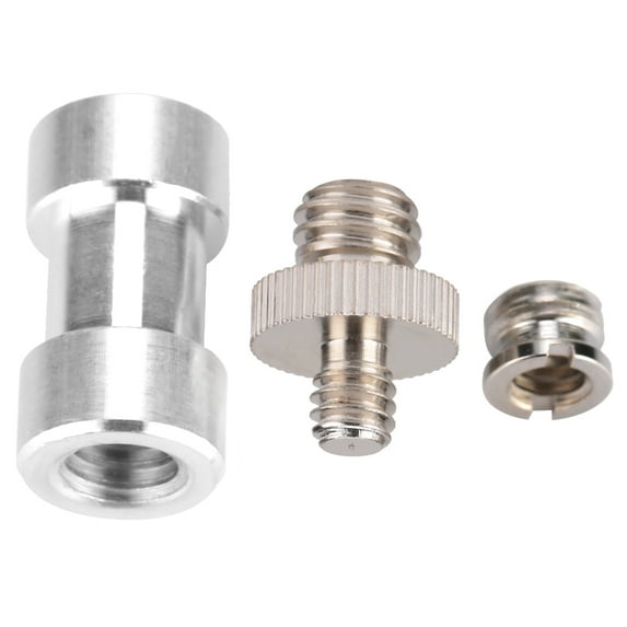 15,Pack 3/8" to 1/4" Screw Adapters, Metal, Durable for Camera, Flash ...