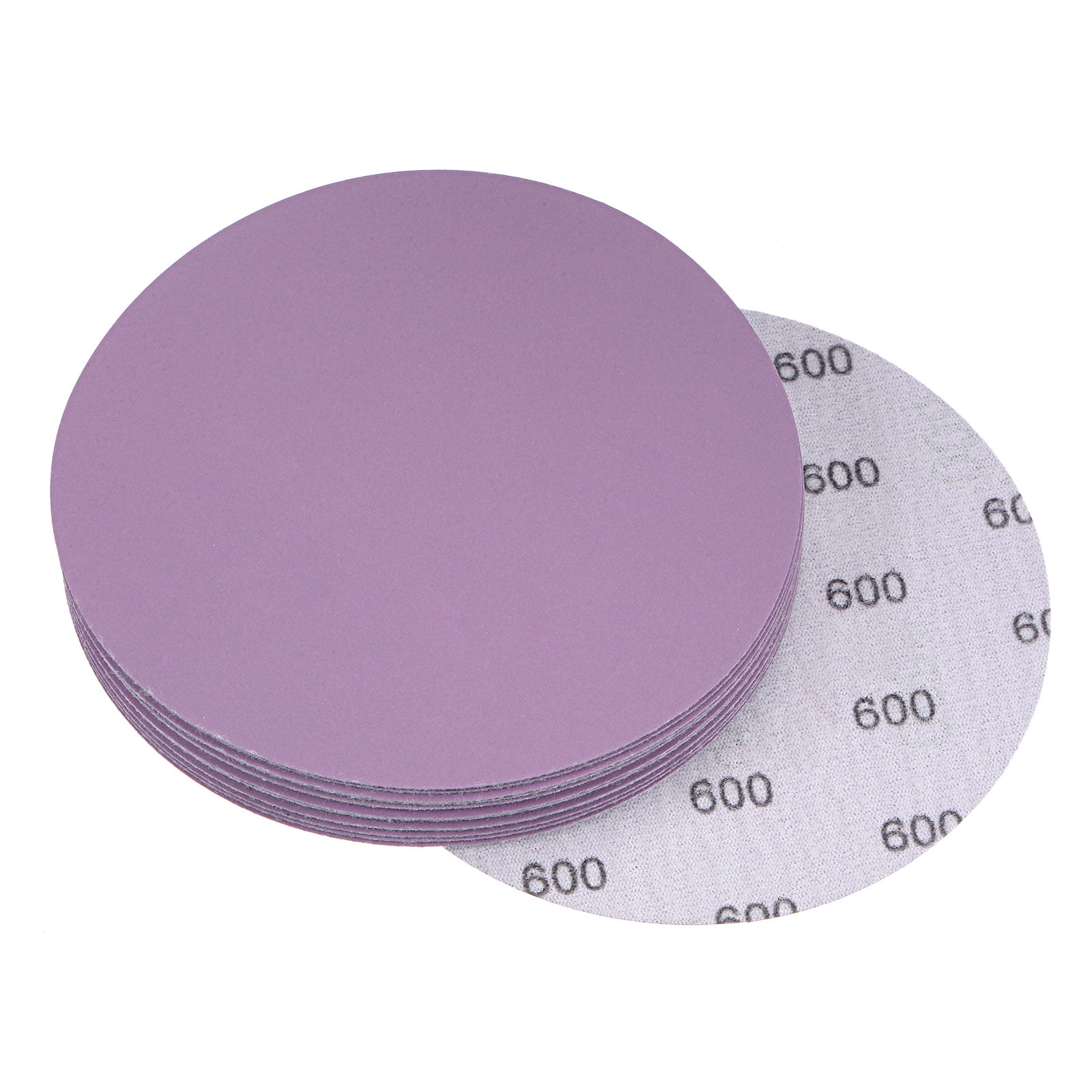 15 Pack 5-Inch Purple Sanding Discs 600 Grits Hook & Loop Professional ...