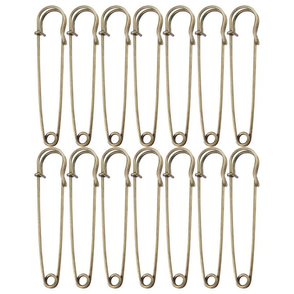 15 Pack Bronze Paper Clips Quality For Organizing Documents 1.5 Inch ...