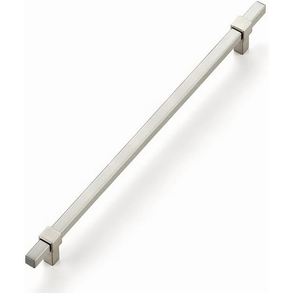 15 Pack Brushed Nickel Cabinet Handles - 10" Hole Center Cabinet Pulls ...