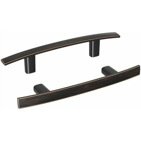 15 Pack Cabinet Handles Oil Rubbed Bronze Pulls 3 inch Hole Centers ...