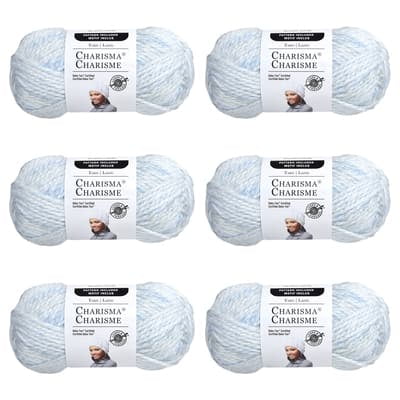 Loops & Threads Charisma Yarn, 6 Pack - Walmart.com
