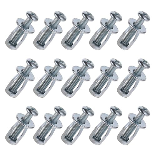 15 Pack Hollow Metal Cavity Fixing Hollow Door Anchor, M4 Nuts for 0 ...