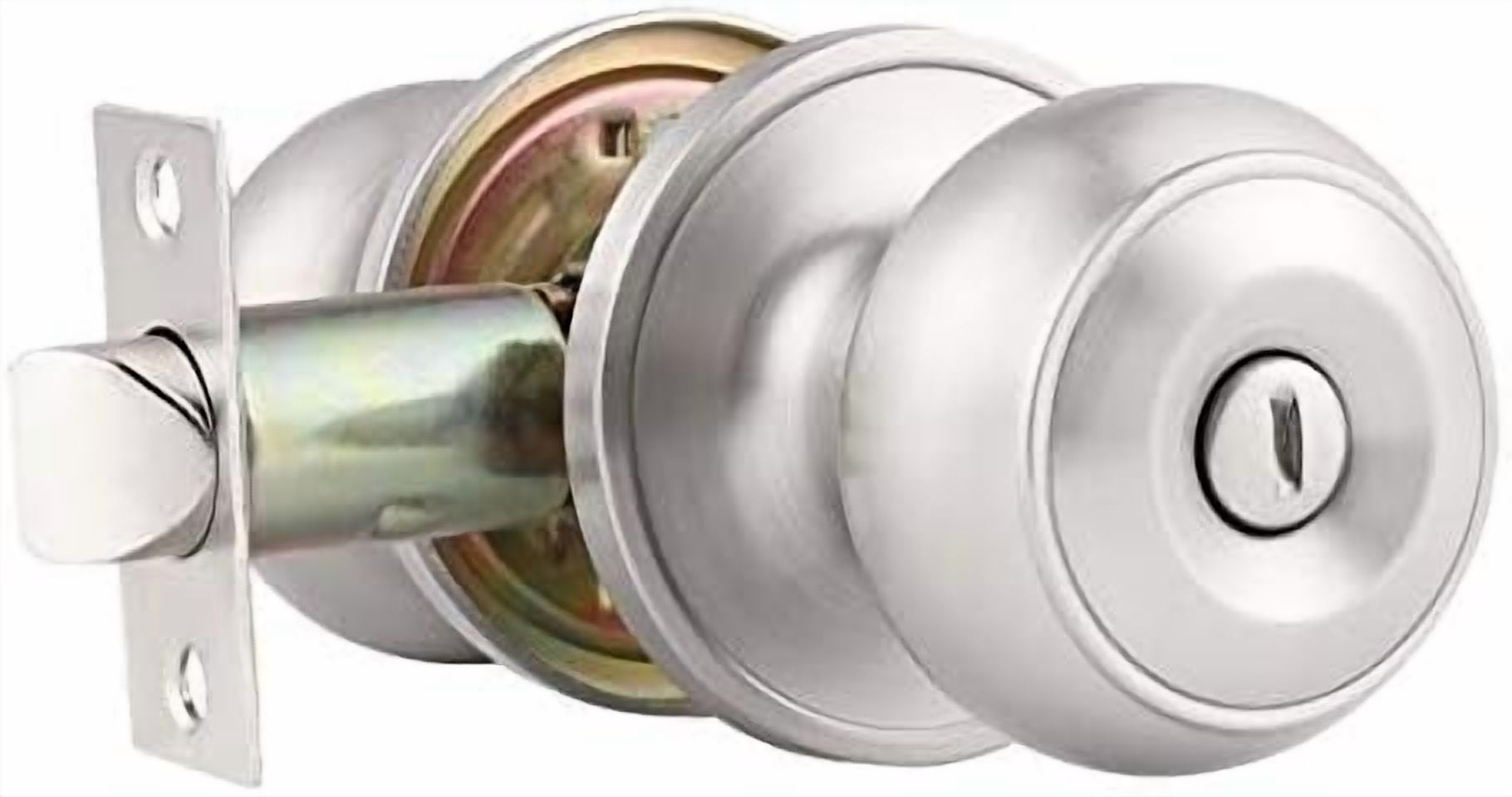 15 Pack Interior Privacy Door Knobs Keyless Door Lock Lockset Round ...