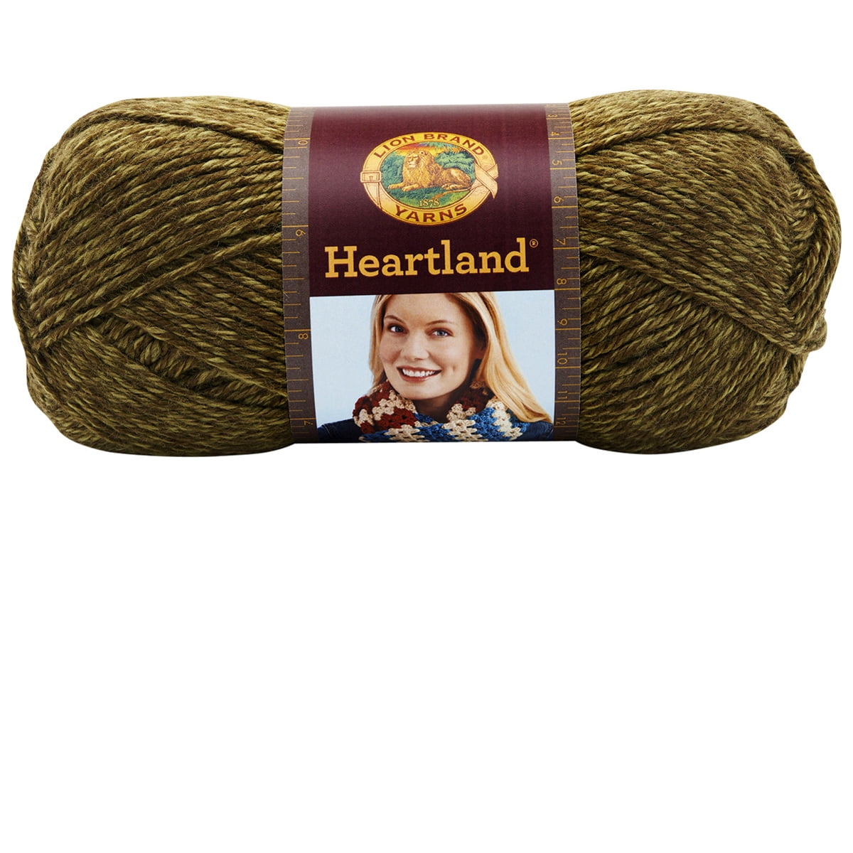 Lion Brand Heartland Yarn - Yarn for Knitting - Crochet - Weaving ...