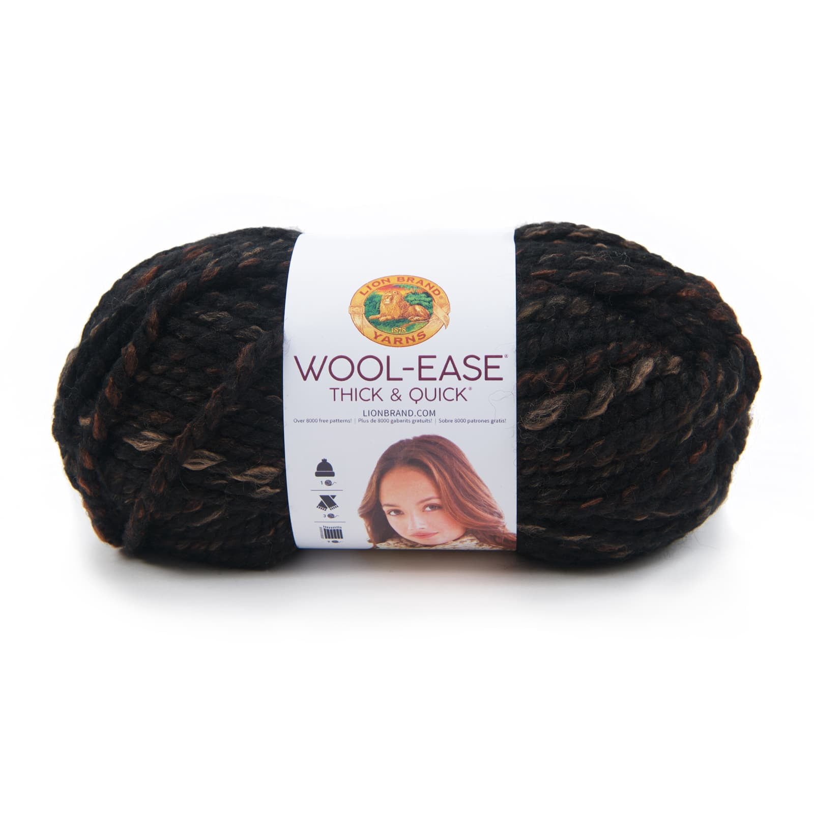 15 Pack: Lion Brand® Wool-Ease® Thick & Quick® Variegated Yarn ...