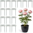 15 Pack Peony Cages and Supports 12'' Dx 24'' H Grow Through Metal ...
