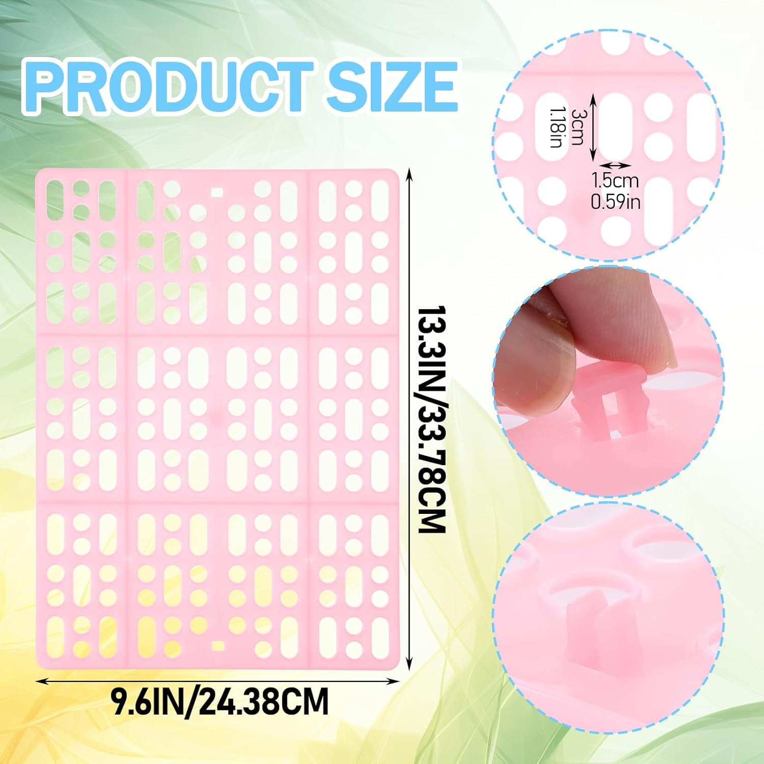 15 Pack Plastic Rabbit Cage Mat with Connectors - Pet Feet Pad for ...