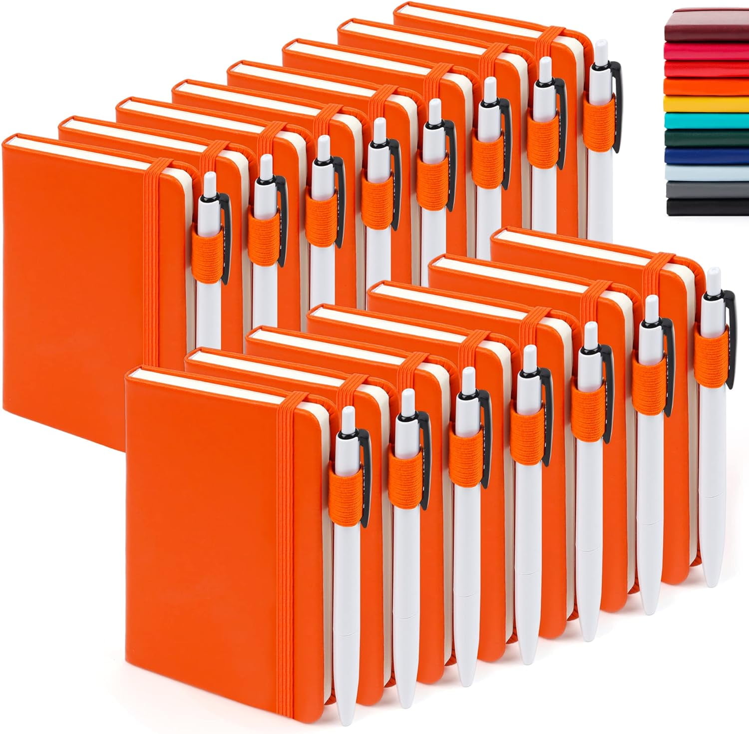15 Pack Pocket Small Notebooks Bulk, Mini Cute Notepads Hardcover ...