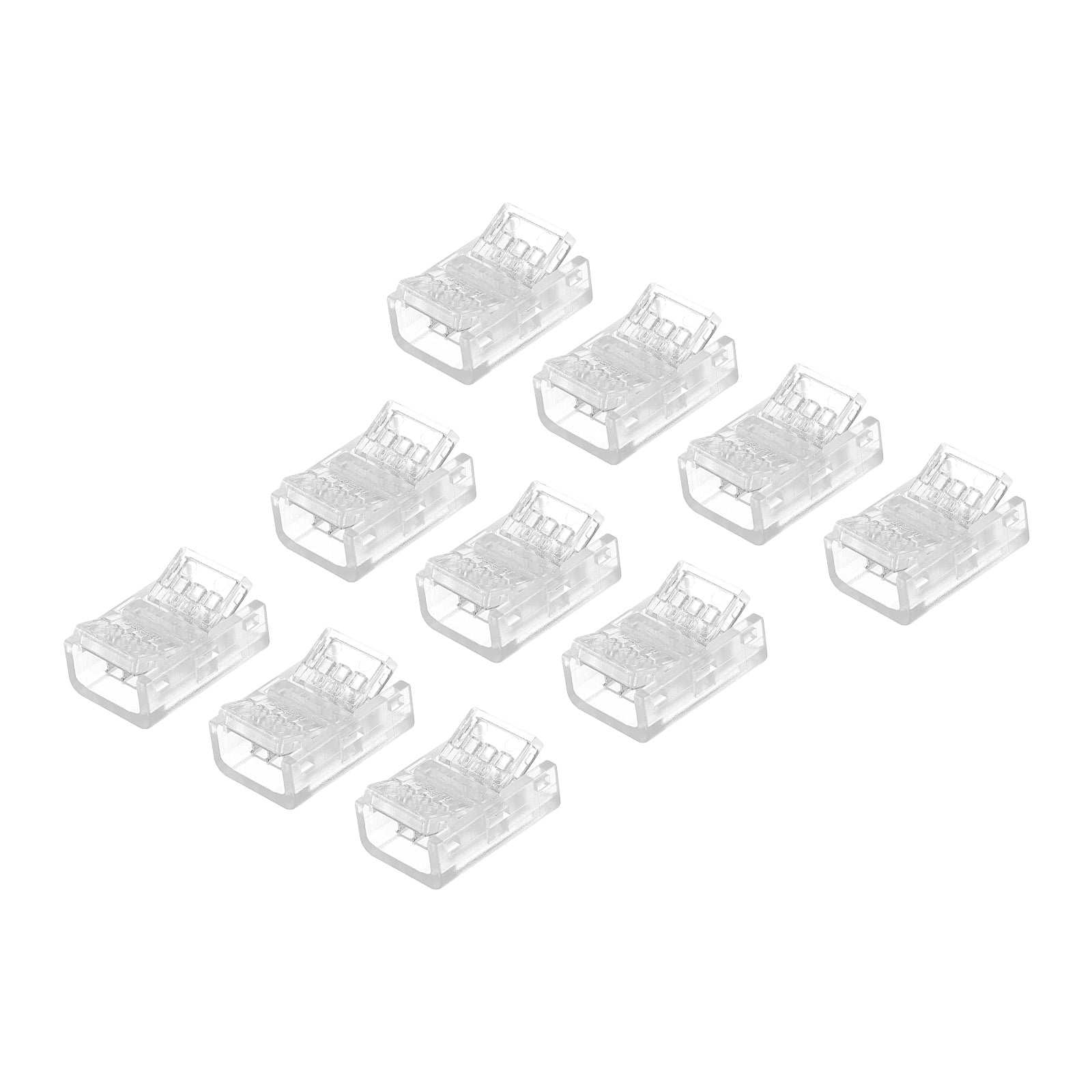 15 Pack RGB LED Light Strip Connectors LED Adapter Connectors (4 Pin ...
