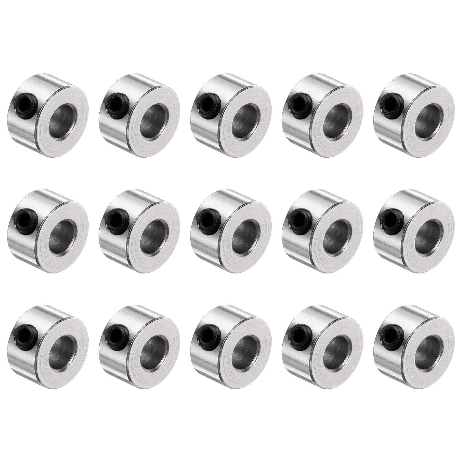 15 Pack Set Screw Collars 4.05mm Bore Shaft Collars, 9mm OD, 5mm Width ...