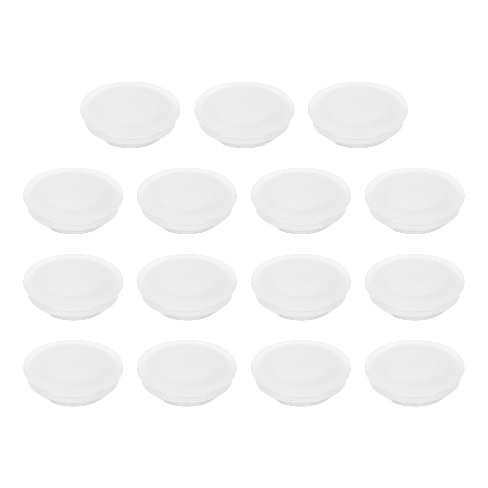 15 Pack Snug Plugs, Rubber Hole Plugs Round Soft Flexible Stopper Fit ...