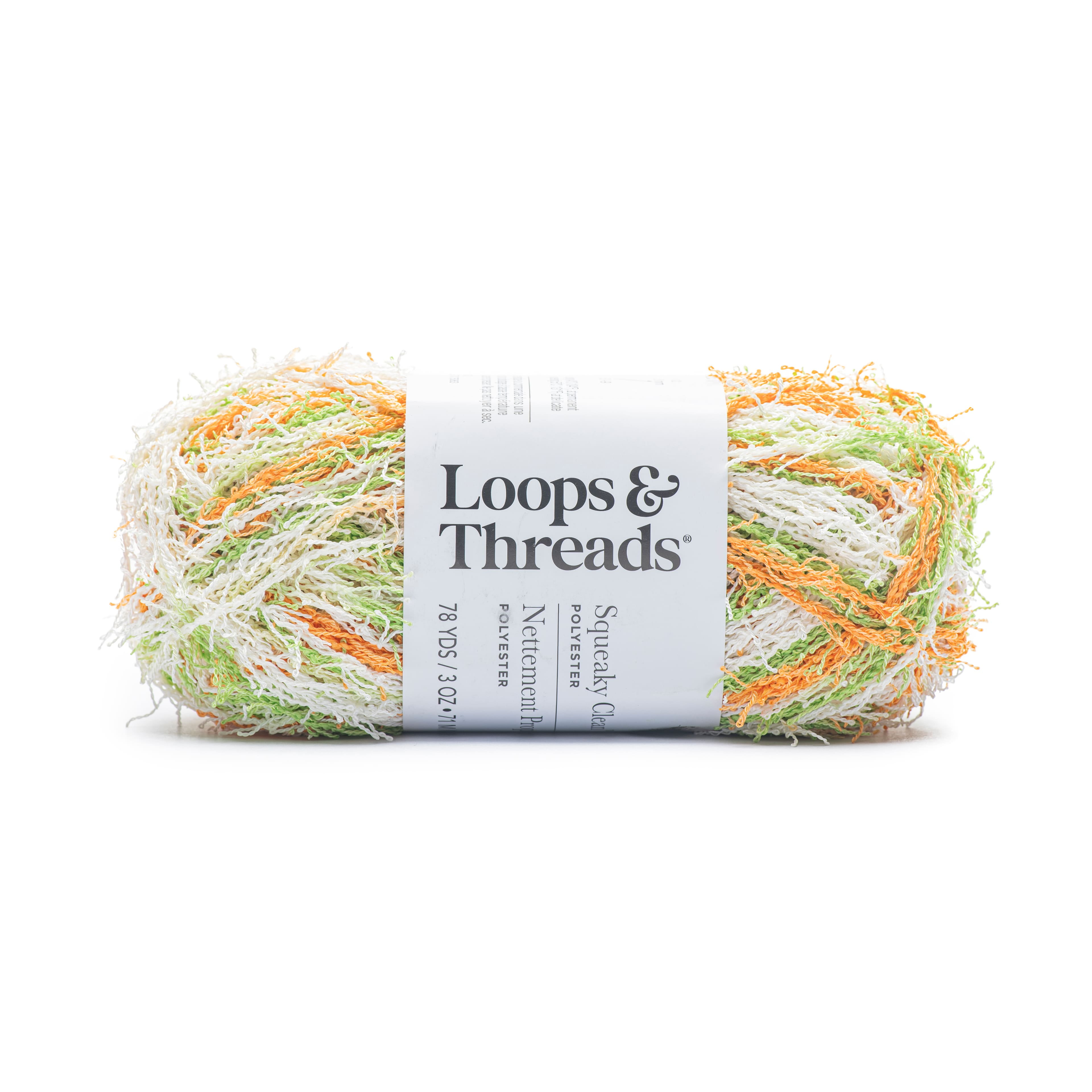 15 Pack: Squeaky Clean™ Prints Yarn by Loops & Threads® - Walmart.com