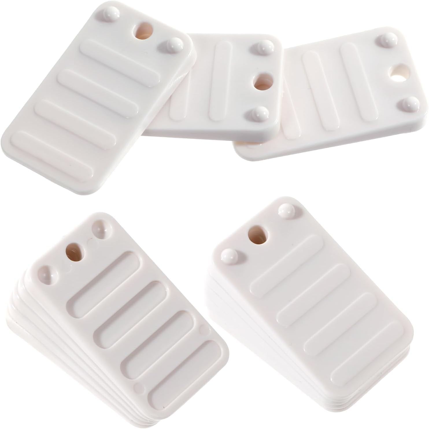 15 Pack Toilet Shims, Multi-Purpose Plastic Furniture Shims Wedges for ...