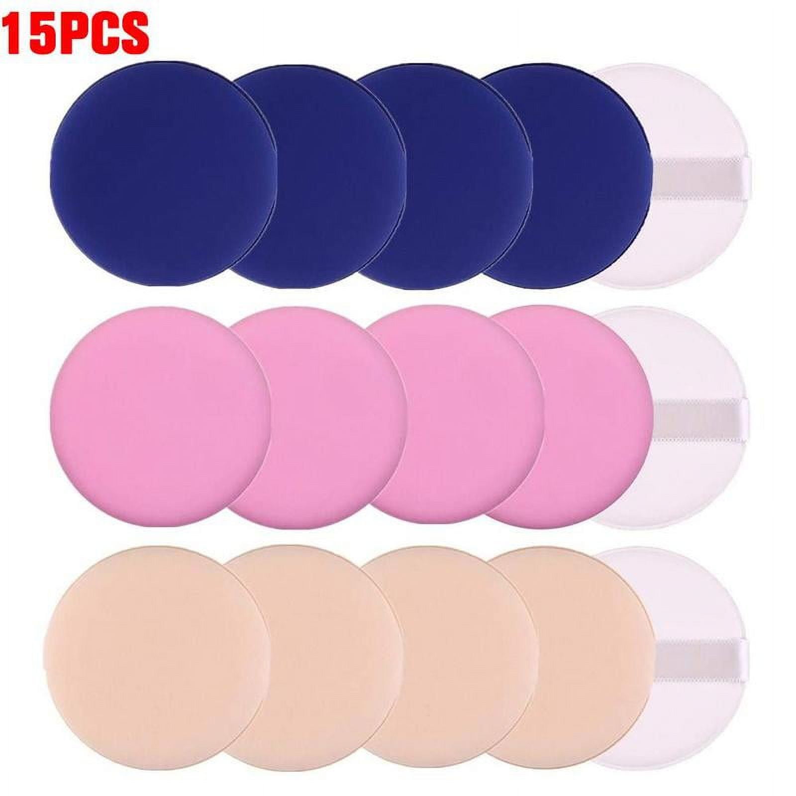 15 Packs Of Air Cushion Puff Non-latex Wet And Dry Sponge Cream Round ...