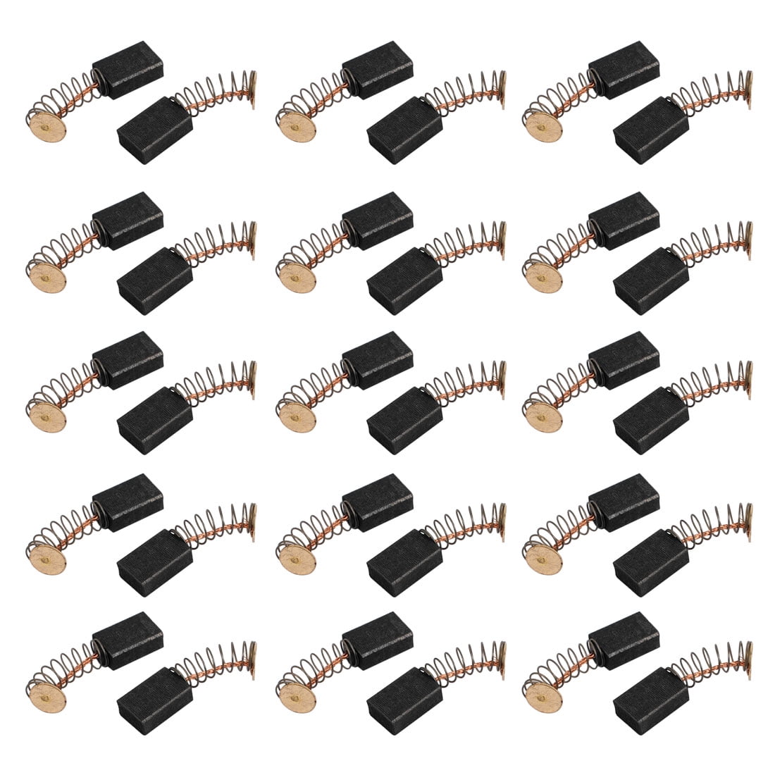 15 Pairs 30x13x9x5mm Carbon Brushes Power Tool for Electric Hammer ...