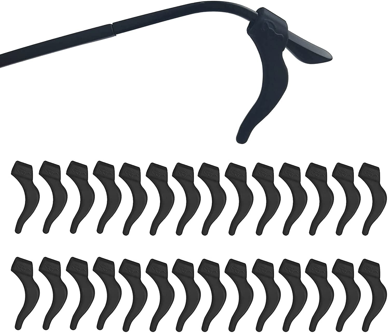 15 Pairs Glasses Anti-slip Silicone Ear Clip, Glasses Holder With ...