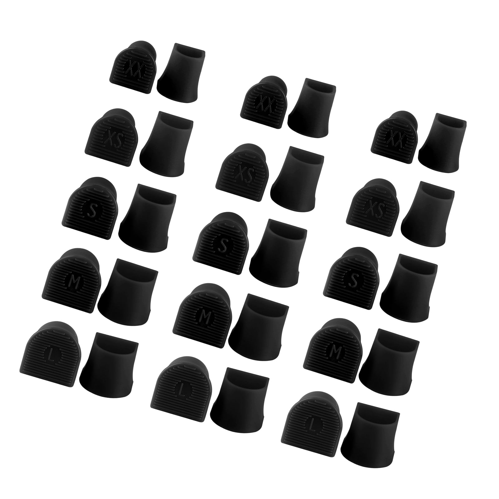 15 Pairs High Heel Caps Shockproof Cover Quiet Walking For Stilettos ...