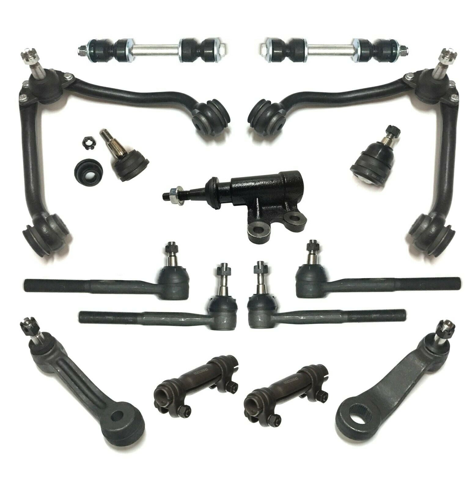 15 Pc Complete Steering Suspension Kit for Chevrolet & GMC Control Arms ...