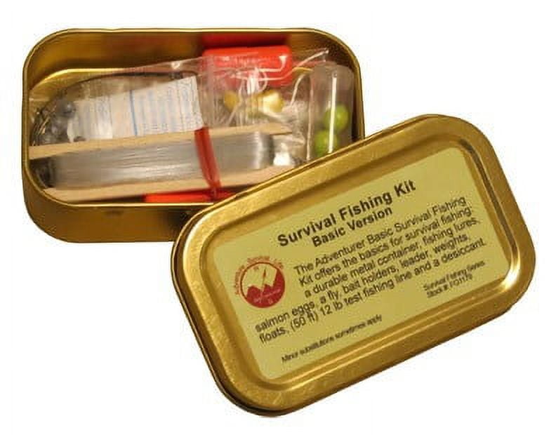 15-Pc. Emergency Survival Fishing Kit Multi-Colored - Walmart.com