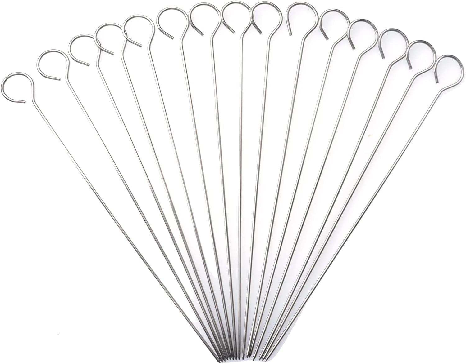 15 Pcs 7.8 Inch Turkey Lacers for Trussing Turkey Stainless Steel ...