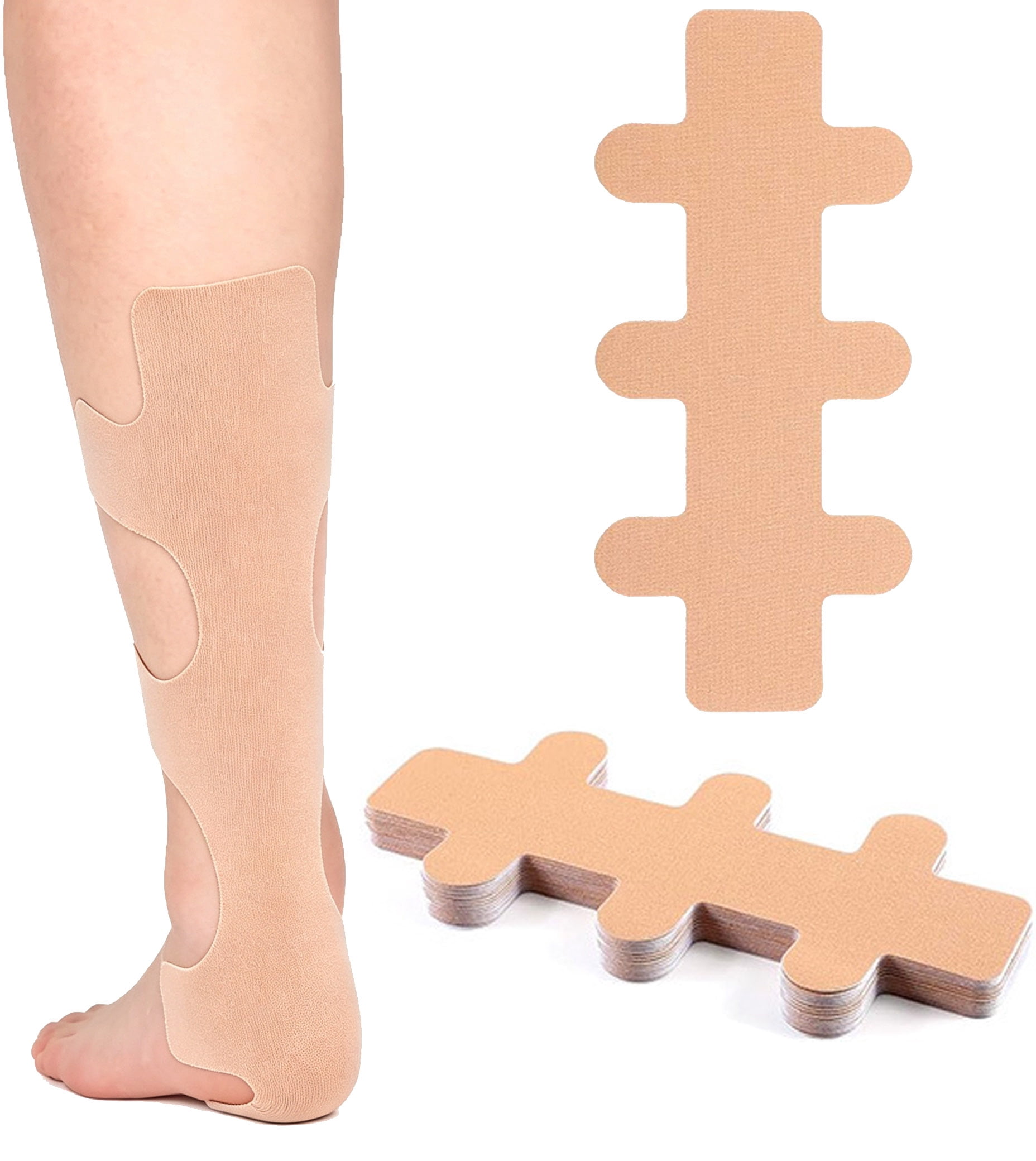 15 Pcs Achilles Tendonitis Kinesiology Tape Precut Achilles Tendon ...