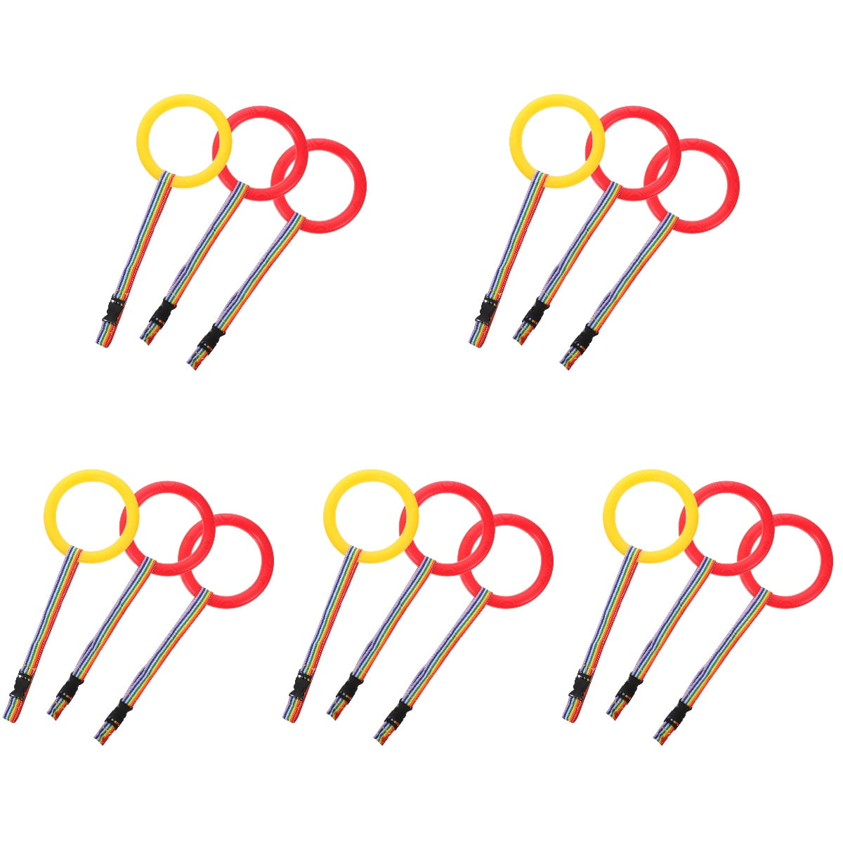 15 Pcs Anti-lost Rope Belt Transition for Kids Walking Portable Safety ...