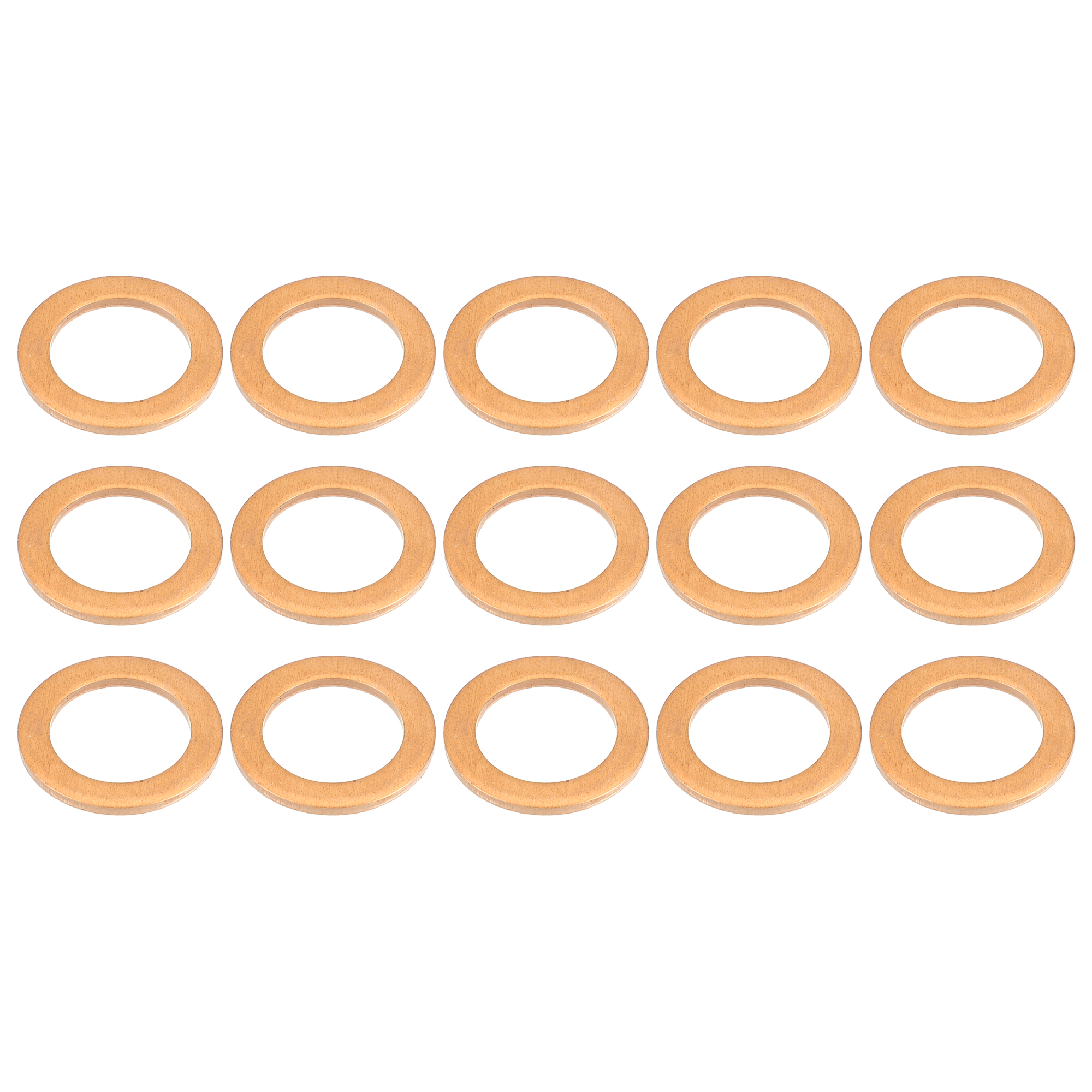 15 Pcs Car Oil Drain Plug Gaskets Engine Oil Crush Washer Seals for ...