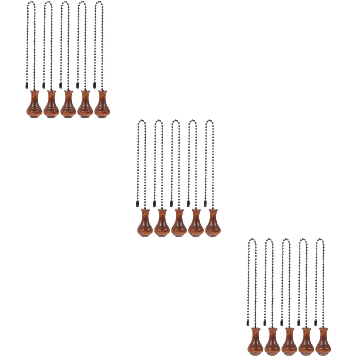 15 Pcs Ceiling Fan Light Decoration Chain Pull Pulls Extenders for ...