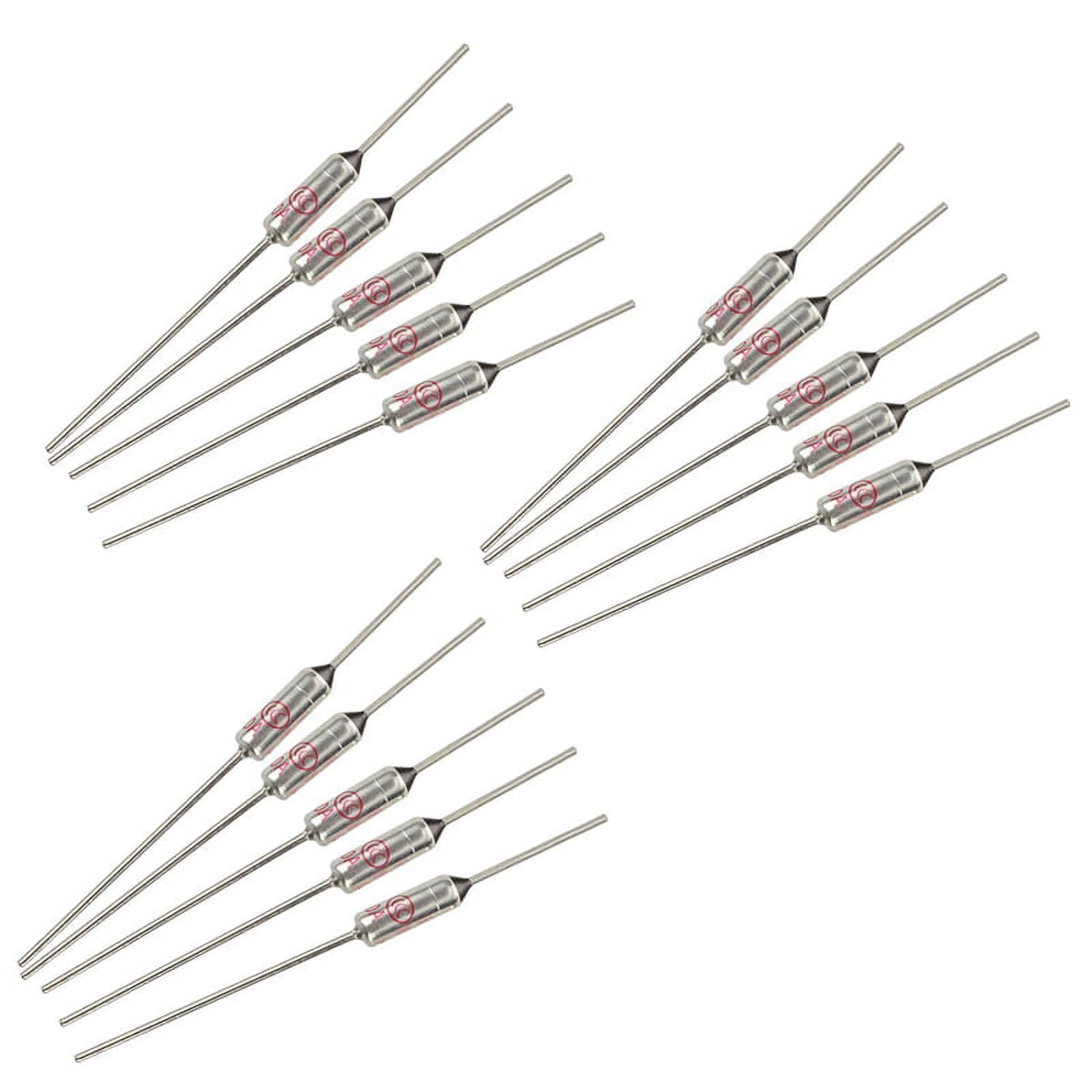 15 Pcs Circuit Cut Off TF 185 Celsius 250V 10A Temperature Thermal ...