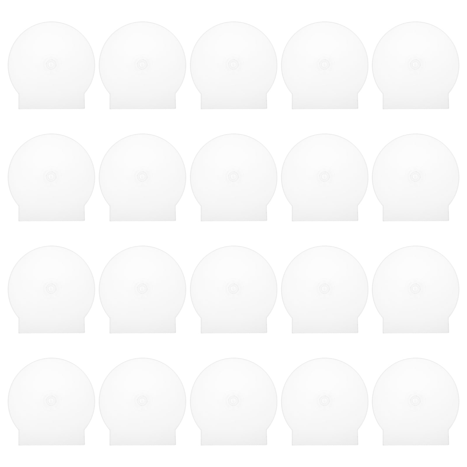 15 Pcs Clam Shell Cd Case Portable DVD Storage Box Cd Holder for Car ...